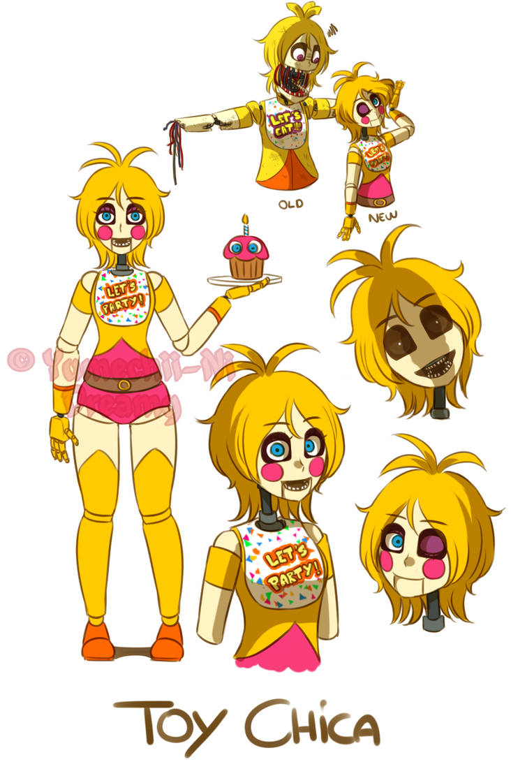 [fnaf2 Human Version] Toy Chica By Yumechii Ni On Deviantart