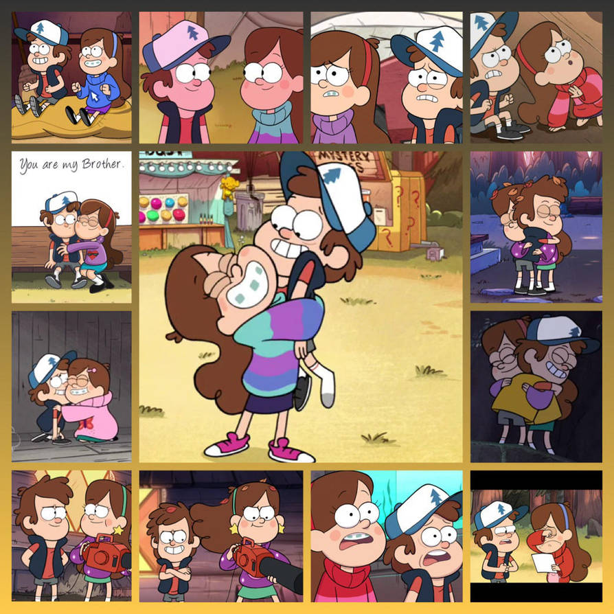 Dipper and Mabel:Mystery Twins collage by Darkmegafan01 on DeviantArt