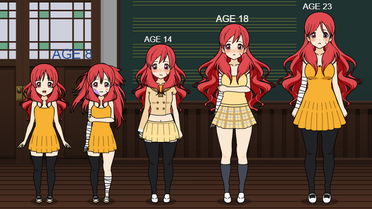 Claudia age progression by ClipJointComedian on DeviantArt
