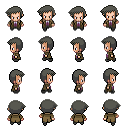 Platinum Looker Overworld Sprites (Ripped) by maicerochico on DeviantArt