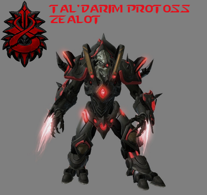 StarCraft 2 - Tal'darim Protoss Zealot (HD) by HammerTheTank on DeviantArt