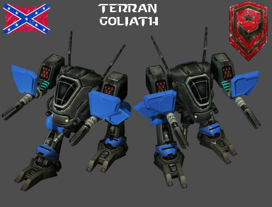StarCraft 1 - Terran Goliath by HammerTheTank on DeviantArt