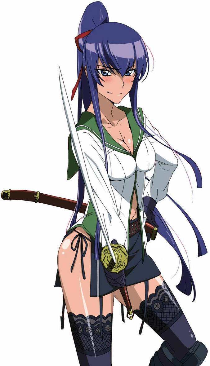 High School of the Dead Saeko Busujima Render by Abyss1 on DeviantArt