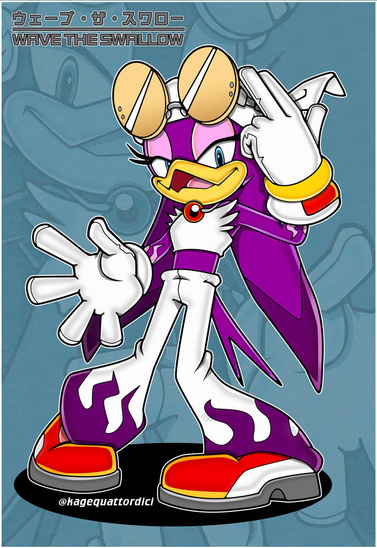 Wave The Swallow SA style by KageQuattordici on DeviantArt