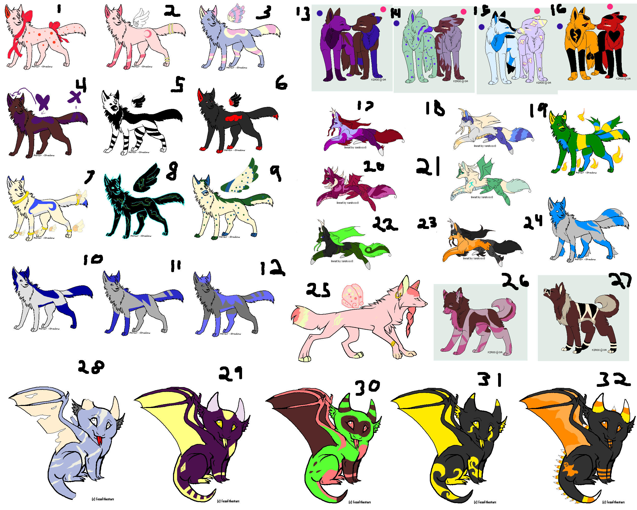 Wolf Adoptables 56 by Animal-Adoption-Club on DeviantArt