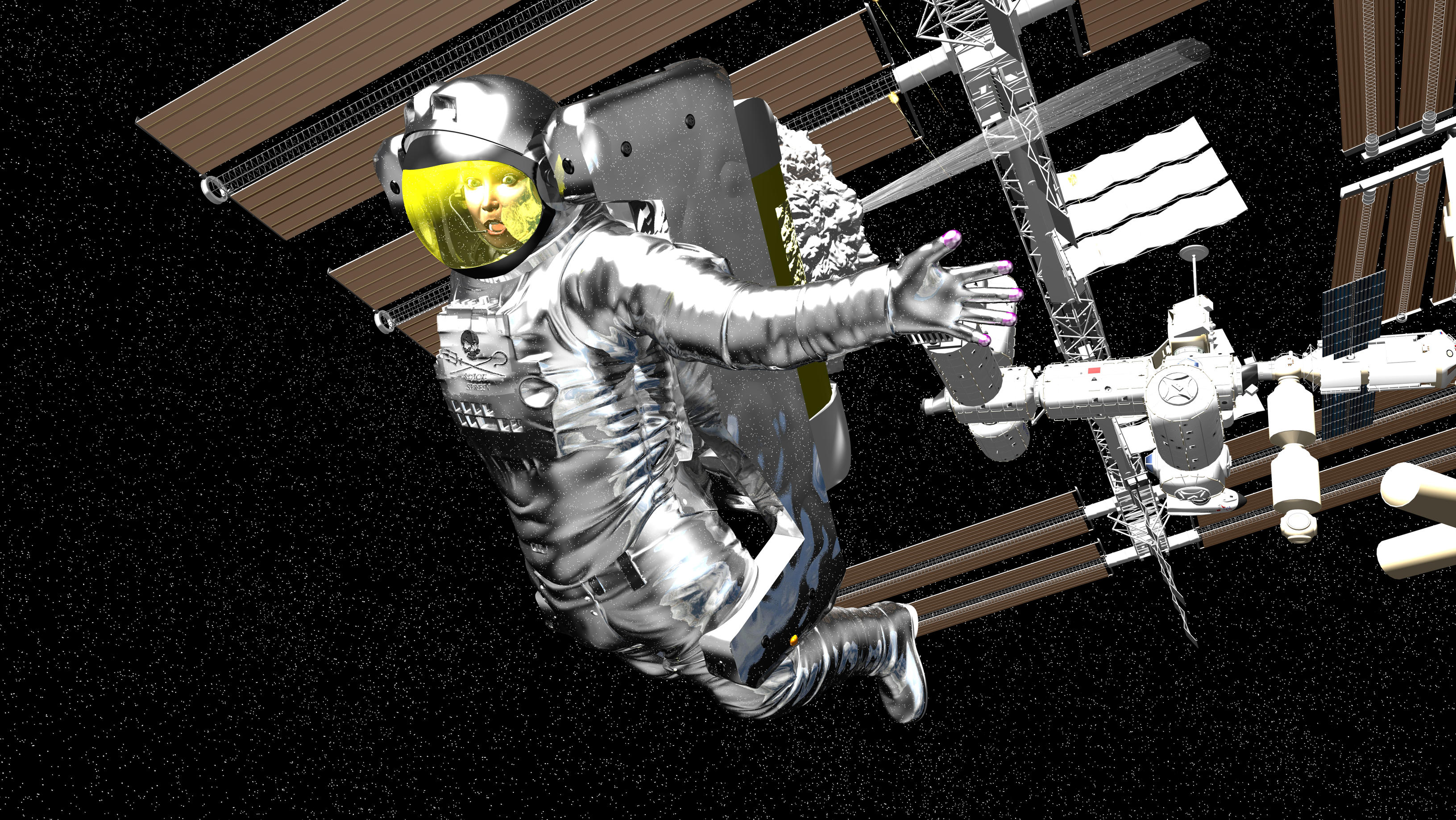 Space Siren Streaking away by zzzpza on DeviantArt