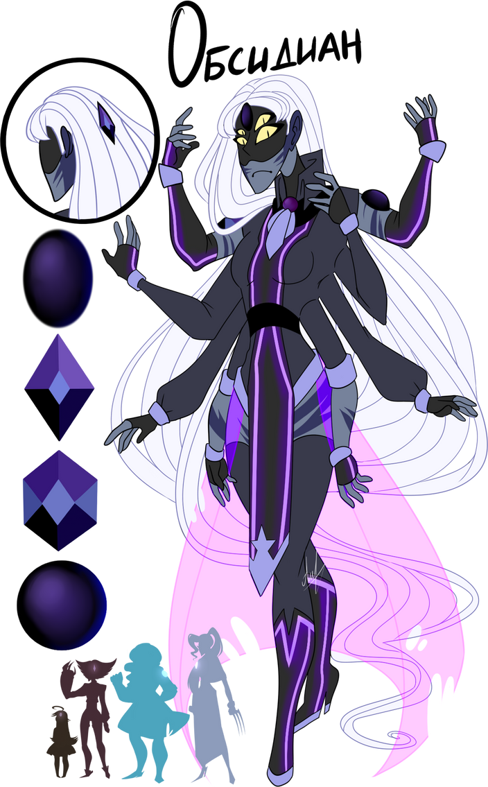 Steven Universe Fusion: Obsidian by Pancake222 on DeviantArt Steven Universe Fusion: Obsidian by Pancake222 on DeviantArt
