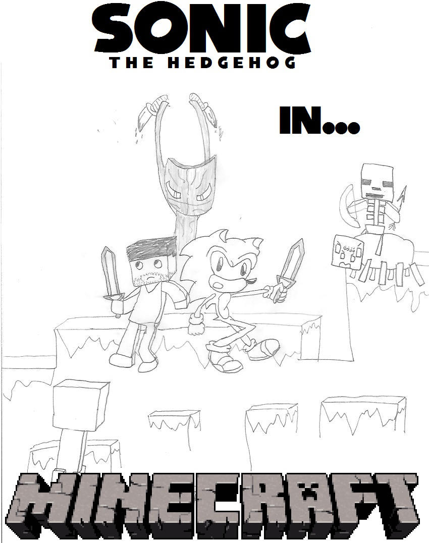 Sonic in Minecraft Title by ChaosComposer on DeviantArt