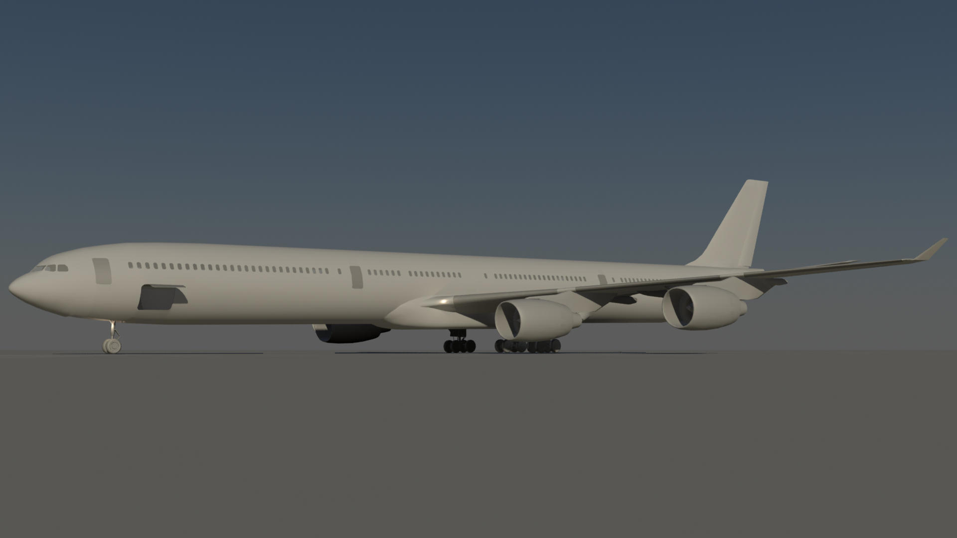 Airbus A340-600 - Work in Progress - by Bartolomeus755 on DeviantArt