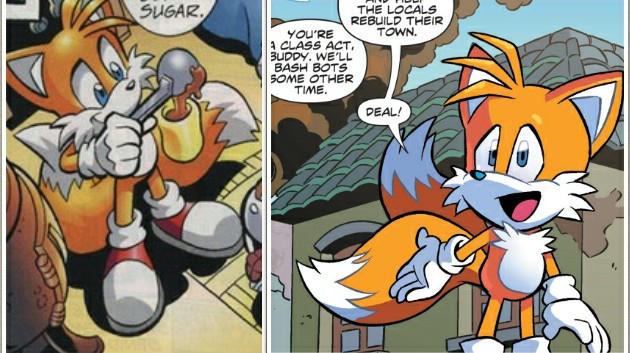 Archie Tails n IDW Tails by Sonic-Ray on DeviantArt