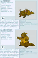 Pincey and Pintlers Fakemon by byona on DeviantArt