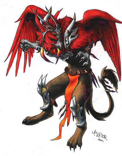 Anthro gryphon by avator on DeviantArt