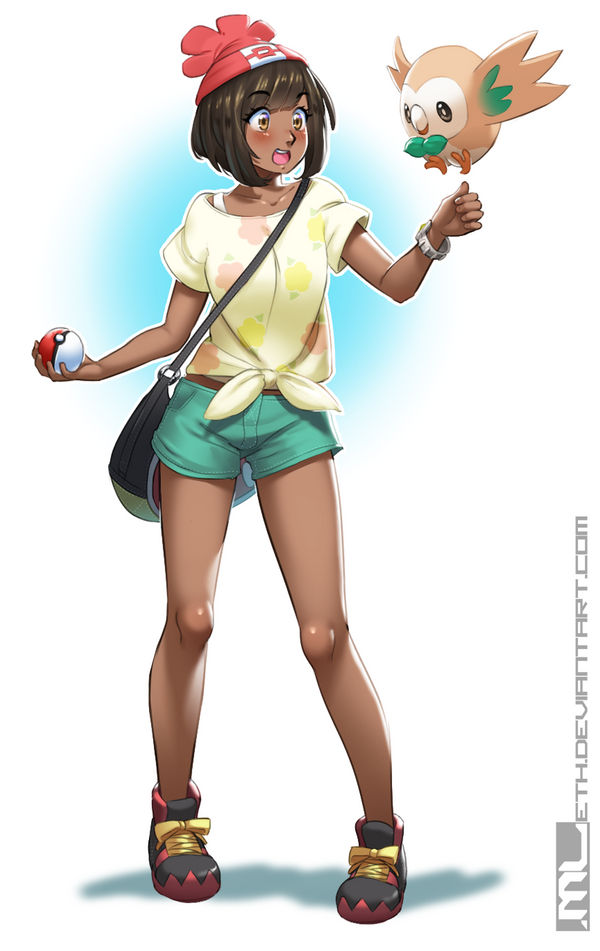 Pokemon - Sun and Moon trainer by MLeth on DeviantArt