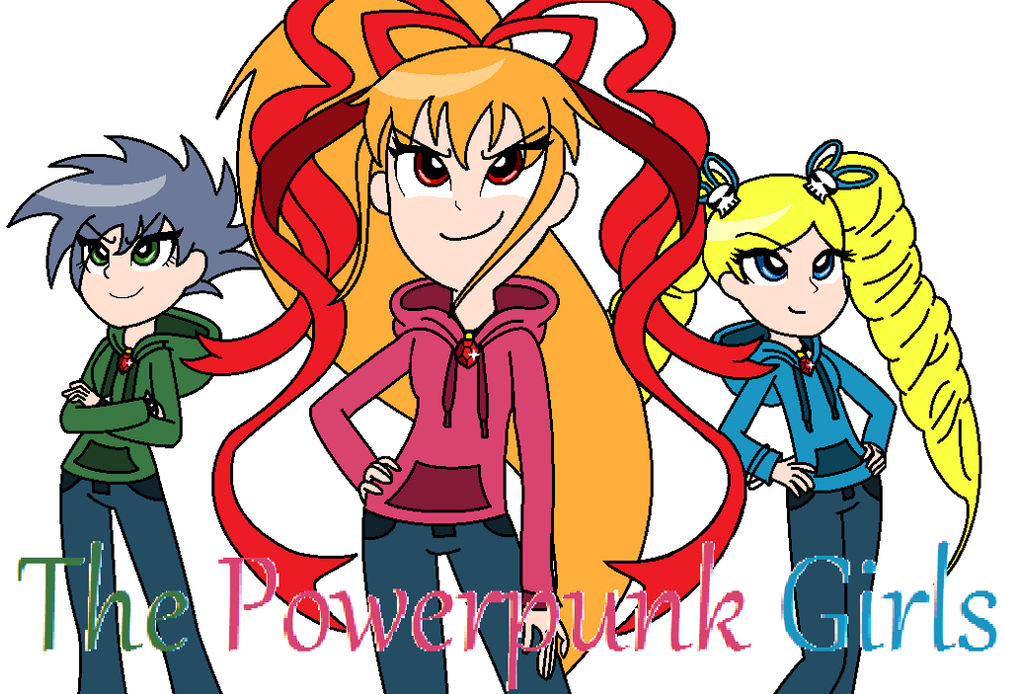 The Dazzlings, Powerpunk Girls Z by Cindybelle on DeviantArt