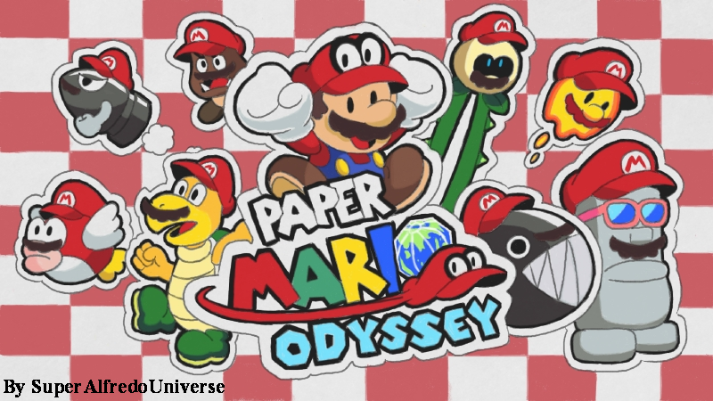 Paper Mario Odyssey by SuperAlfredoUniverse on DeviantArt