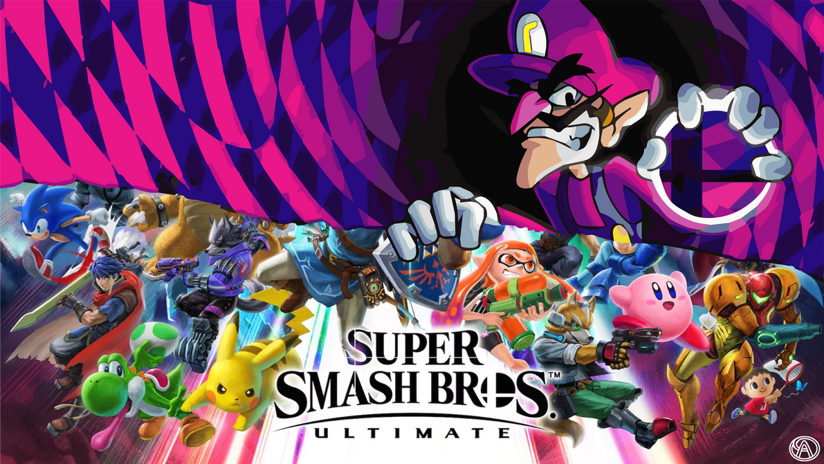 Super Smash Bros Ultimate Waluigi edition by SuperAlfredoUniverse on ...