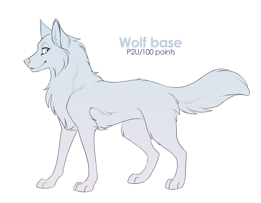 [P2U] Wolf base by Mistrel-Fox on DeviantArt