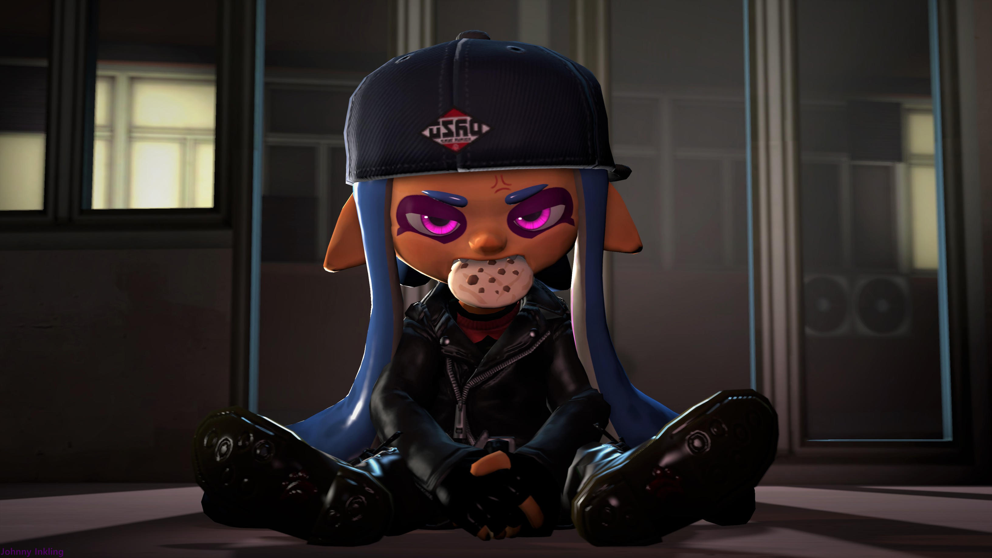 Cookie Monster (Splatoon SFM Poster) by Johnny-Inkling on DeviantArt