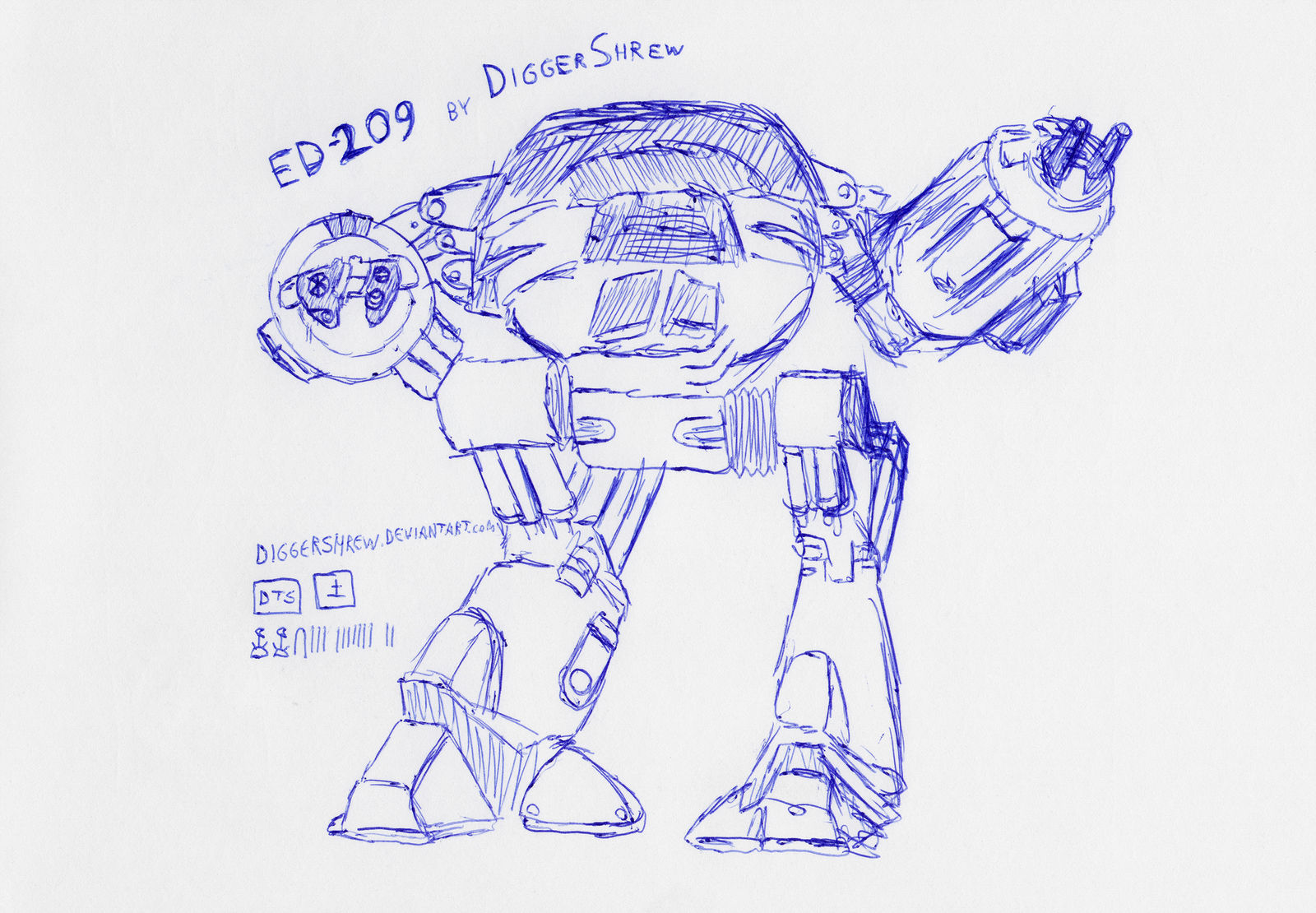ED-209 by bagera3005 on DeviantArt
