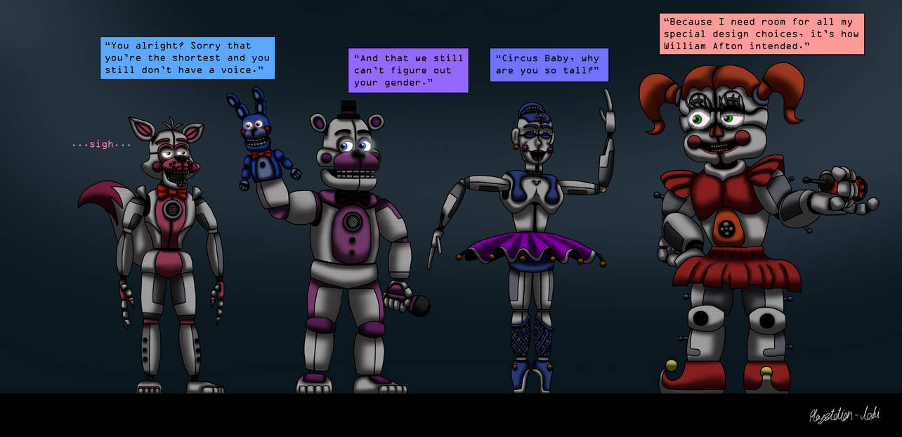 Why so tall Circus Baby? by Playstation-Jedi on DeviantArt