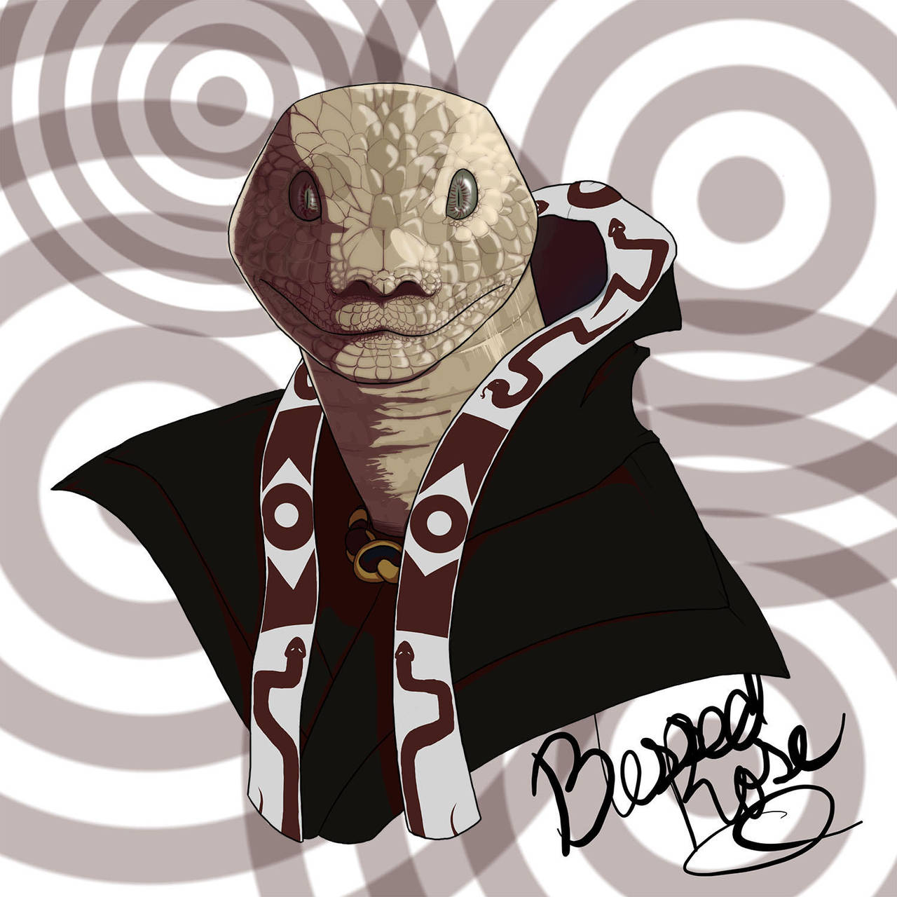 Thulsa Doom preparing to escape by Bahamut-255 on DeviantArt