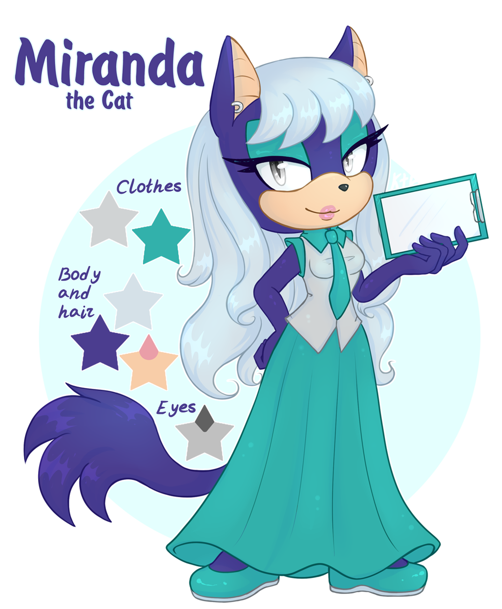 Miranda the Cat - Reference by KetLike on DeviantArt