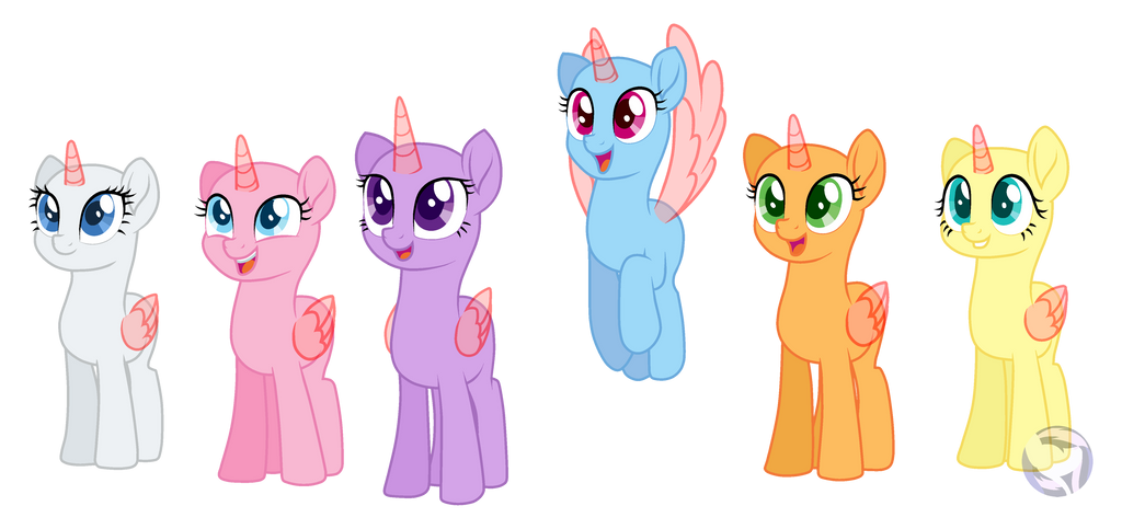 MLP Bases favourites by TMNTLoneWolf on DeviantArt