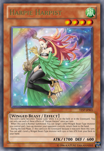 Harpie Harpist by RevengerDelta123 on DeviantArt