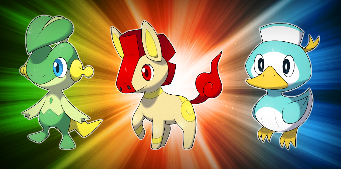 Pokemon Eclipse: Starters by Pokedro on DeviantArt