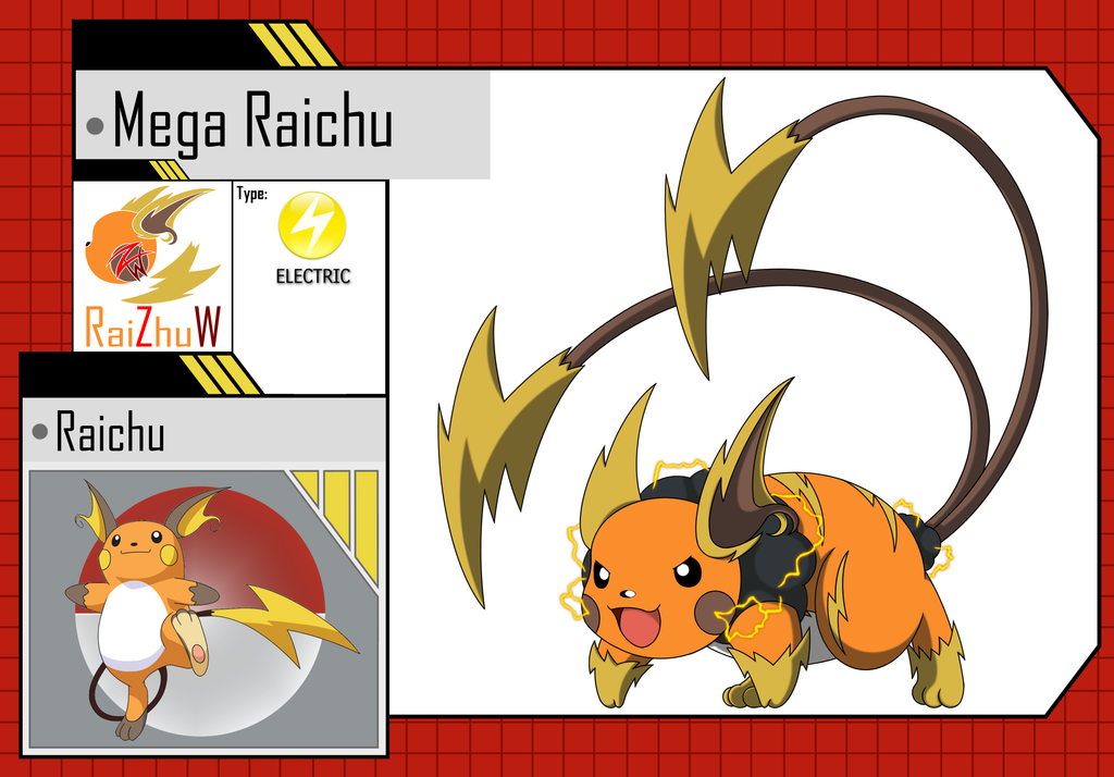 Mega Raichu by RaiZhuW-The-Real on DeviantArt
