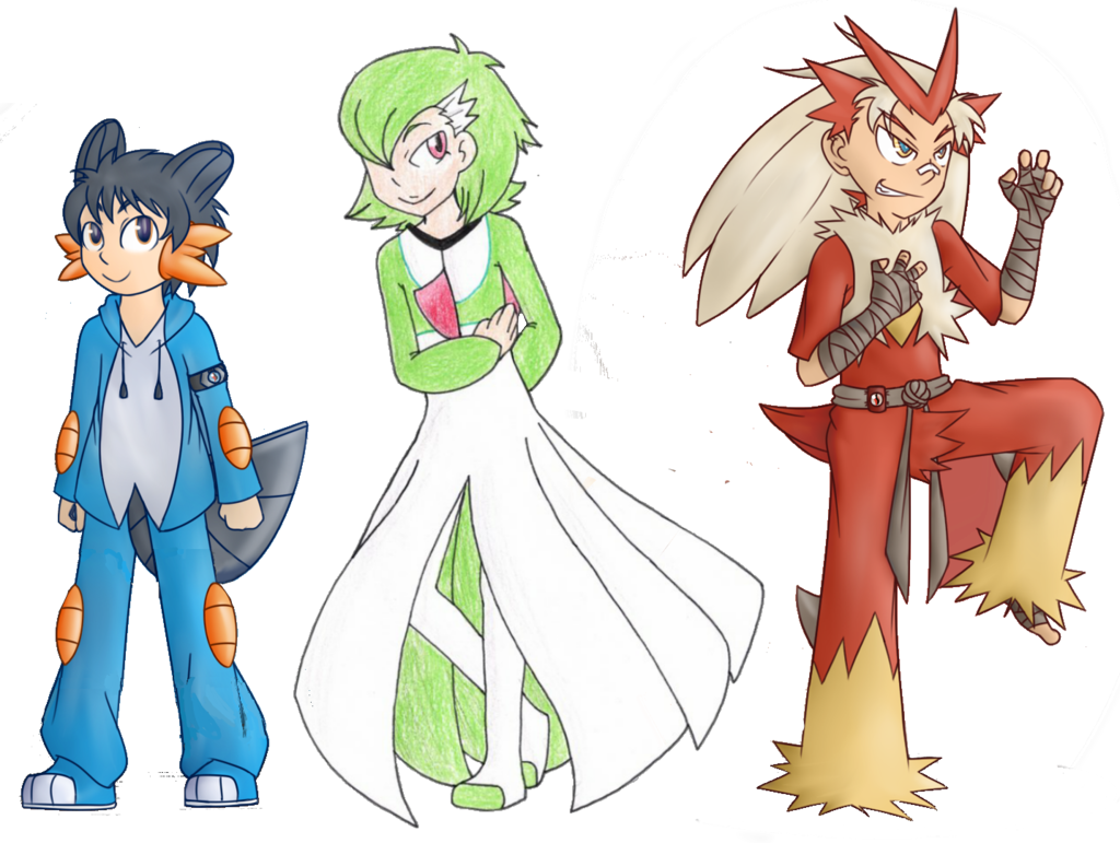 Humanized Pokemon: Gijinka Group TF/TG/AP/MC by dylan613 on DeviantArt