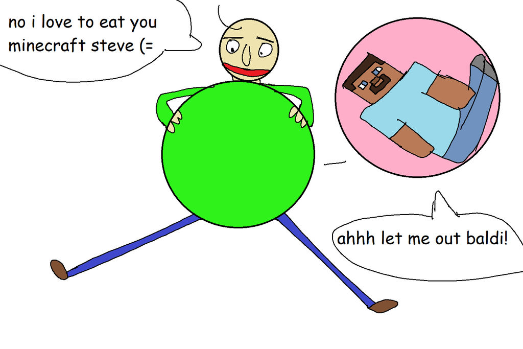 Steve X Baldi Vore By Elzadakawaiikitsune On Deviantart