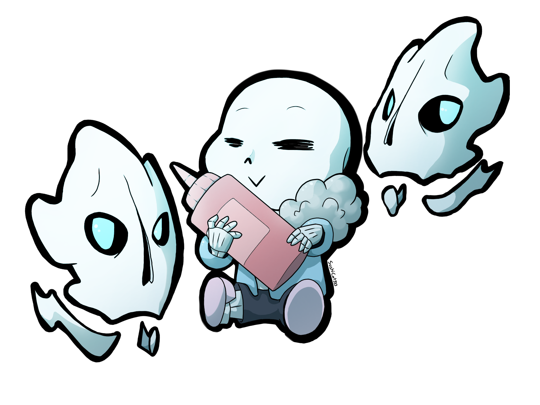 Chibi Sans by Sushi-Cat333 on DeviantArt