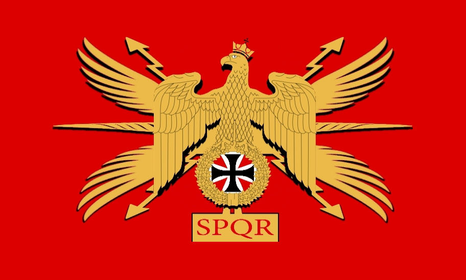 Flag of The New Roman Empire (Old) by 4thReichKaiser on DeviantArt