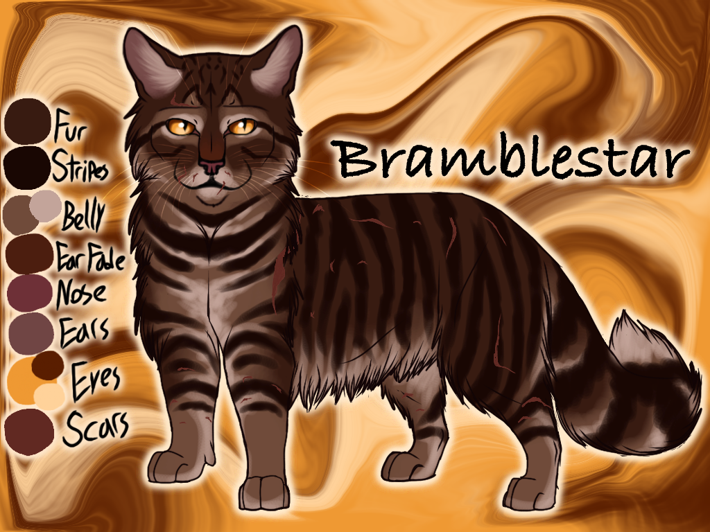 Bramblestar of ThunderClan - Waning Moon by Jayie-The-Hufflepuff on ...