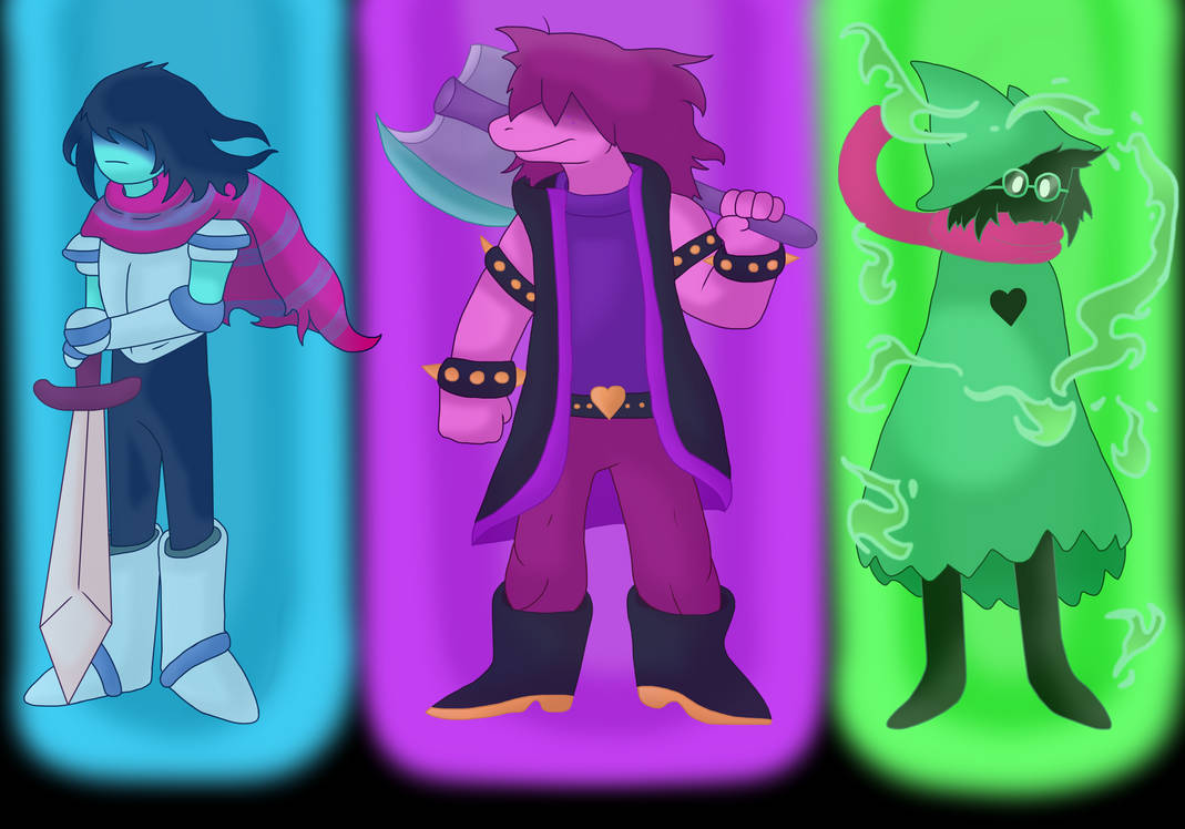 DELTARUNE - The Fun Gang by UltimaDrawz on DeviantArt