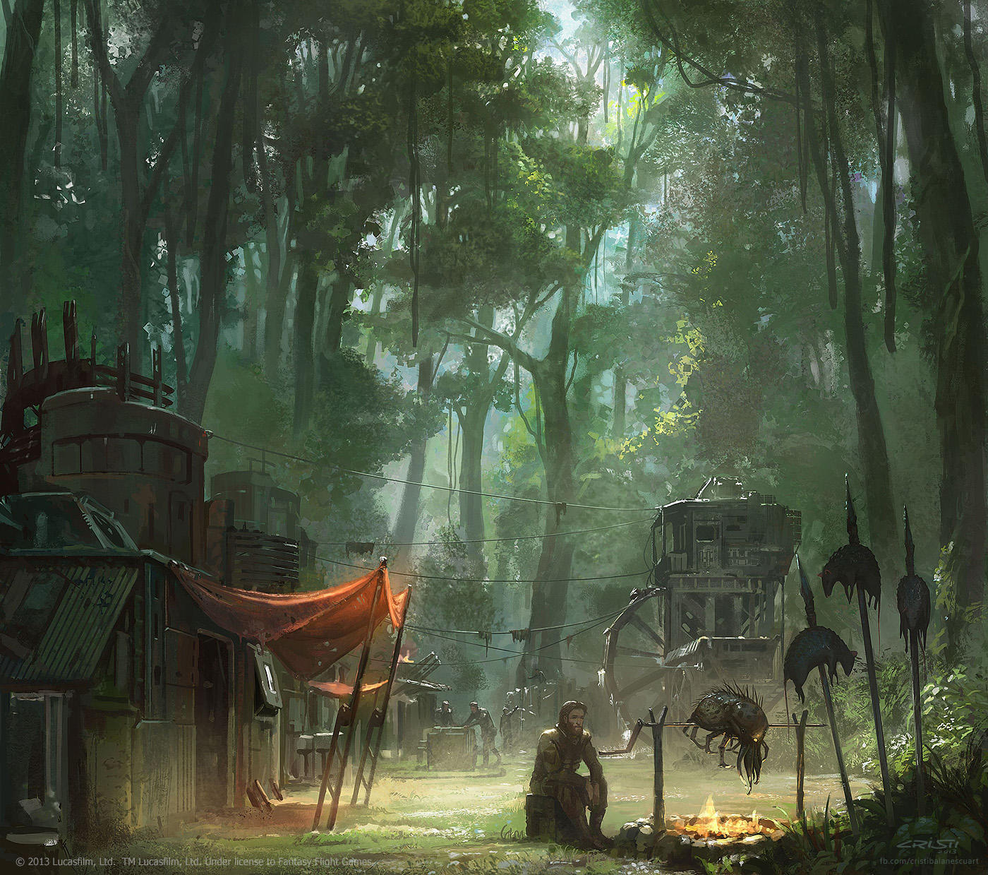 The Settlement by Cristi Balanescu : r/ImaginaryVillages The Settlement by Cristi Balanescu : r/ImaginaryVillages