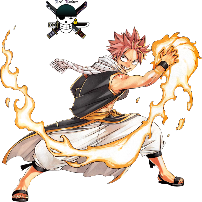 Natsu Dragneel Render 7 by RoronoaRoel on DeviantArt