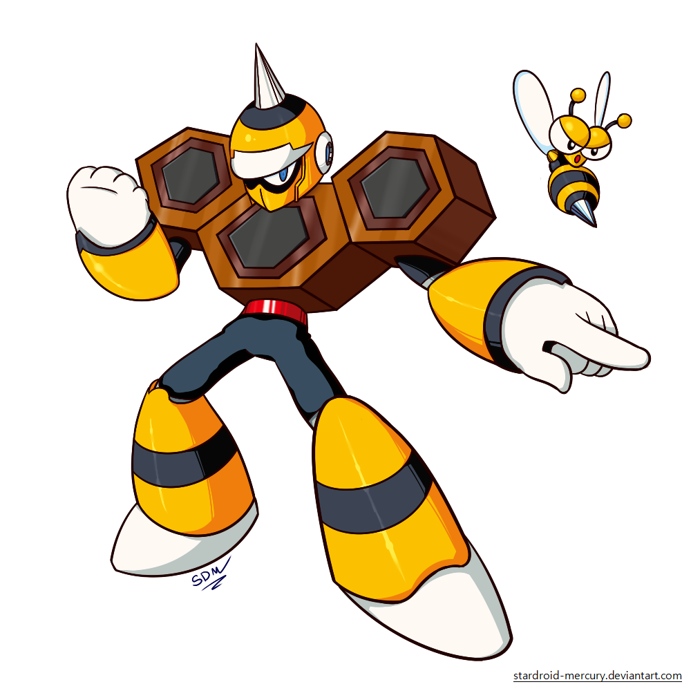 Mega Man 30th Anniversary Collab: Hornet Man by Stardroid-Mercury on ...