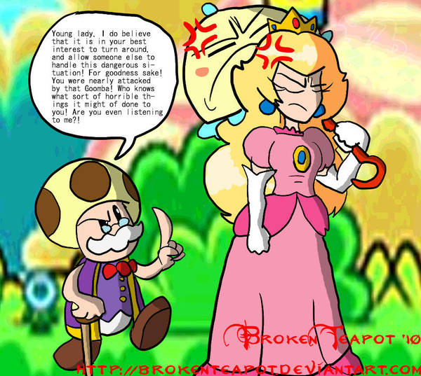 Why Toadsworth was left out by BrokenTeapot on DeviantArt