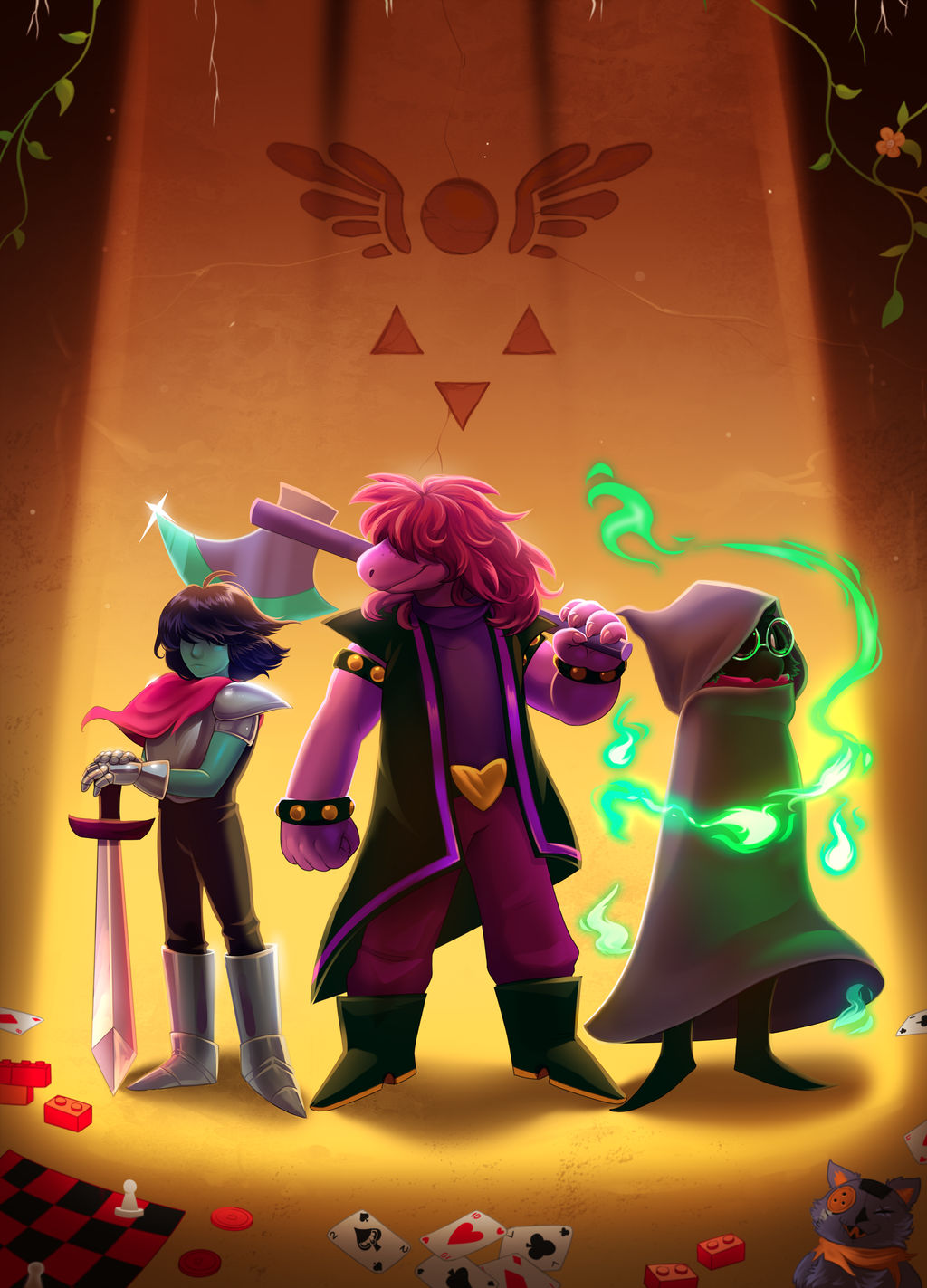 DELTARUNE by OpalRaichu on DeviantArt