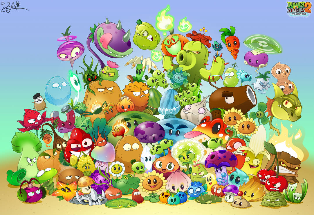 Plants Vs Zombies 2 - 2015 by elad3elad on DeviantArt