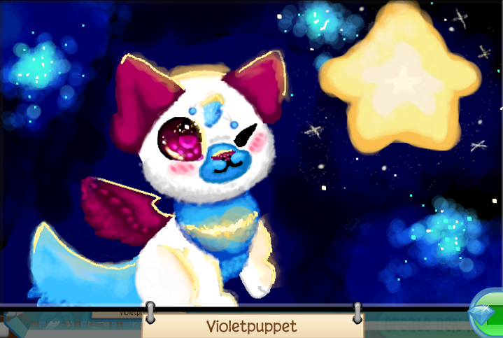 Animal jam Masterpiece: Shopking Looking At A Star by PeriwinklePuppet ...