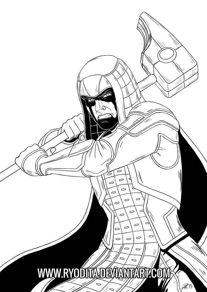 Ronan the Accuser Sketch by ryodita on DeviantArt