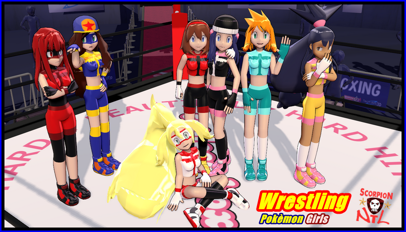 MMD Pokemon Wrestling Girls Pack + DL by ScorpionNTL on DeviantArt