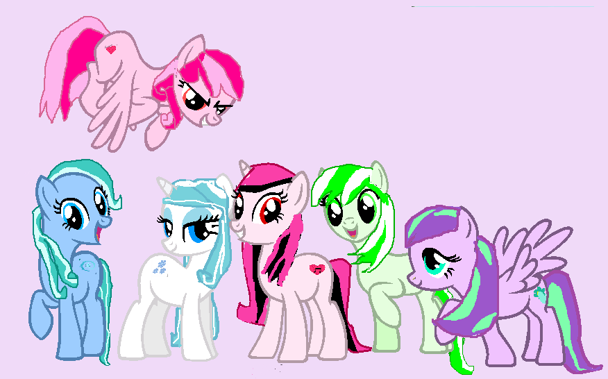 mlp custom oc mane six by sydpeep on DeviantArt