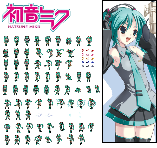 hatsune miku sheet by that1guyfromtheforum on DeviantArt