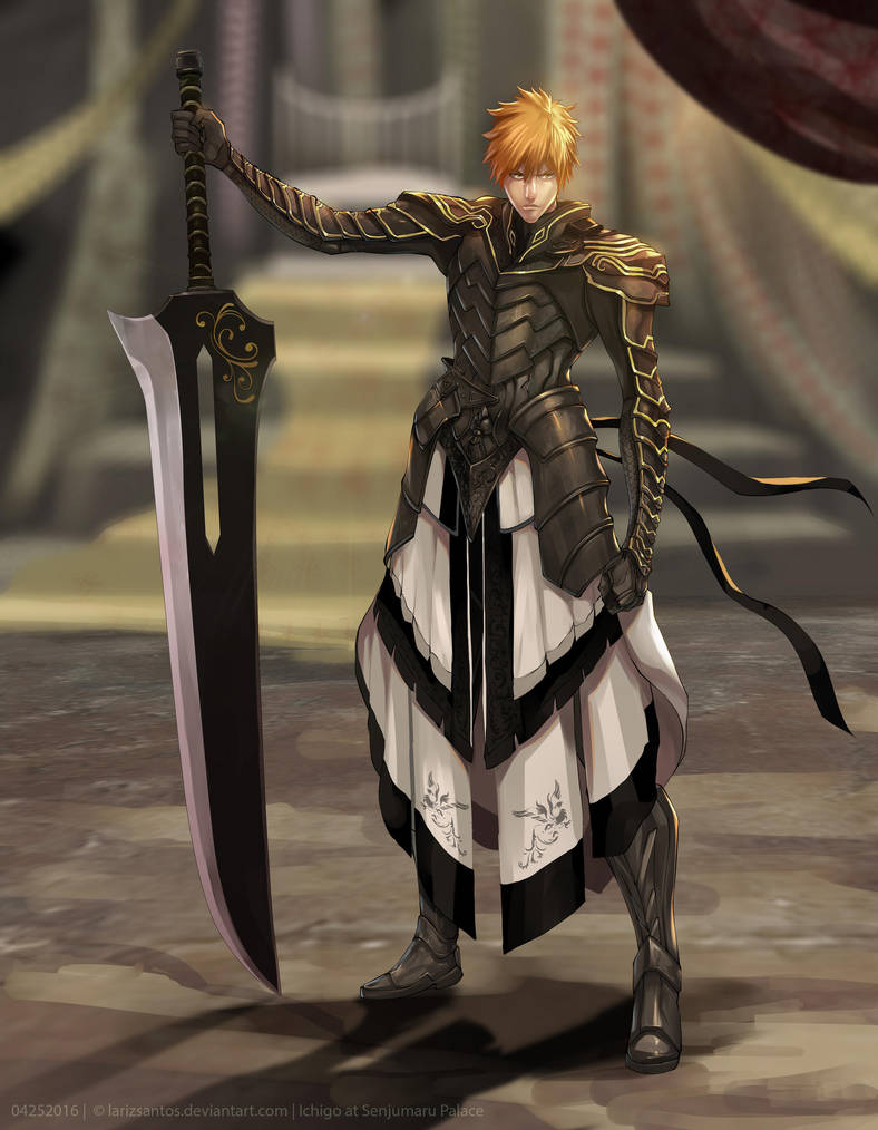 Combat Armor of Ichigo by ArtofLariz on DeviantArt
