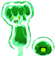 Humanoid Gold Slime by VaNeSsA-SaNa-DoOdLeS on DeviantArt