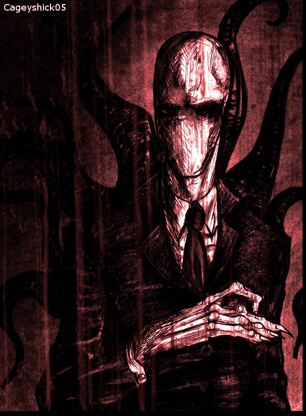 Scary Slenderman By Cageyshick05 On Deviantart